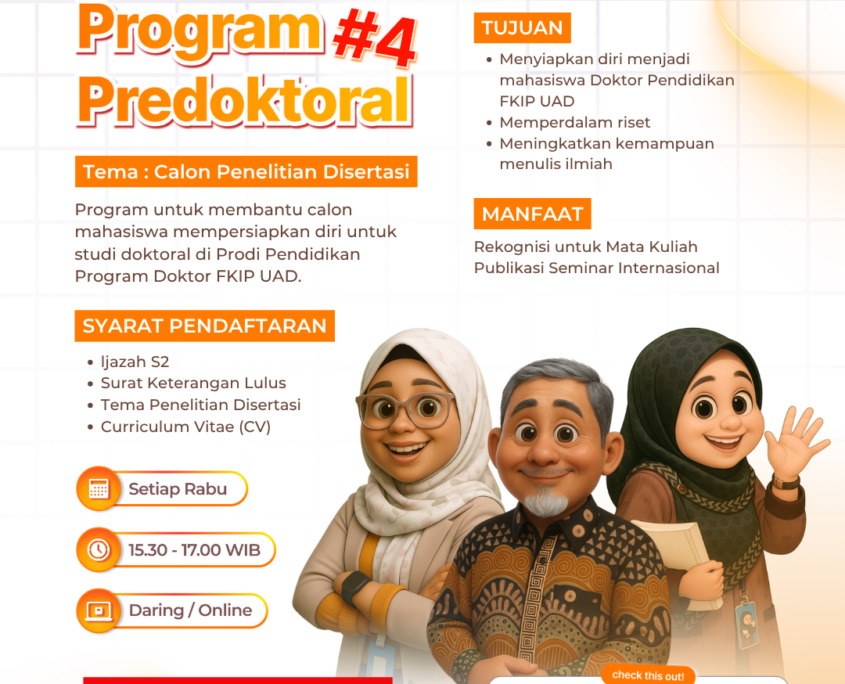 Program Studi Pendidikan Program Doktor
